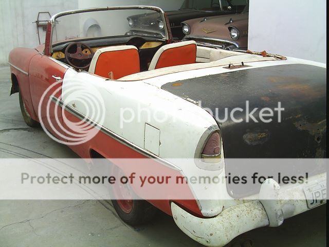Junk '55 convertible rescued | Chevy Tri Five Forum